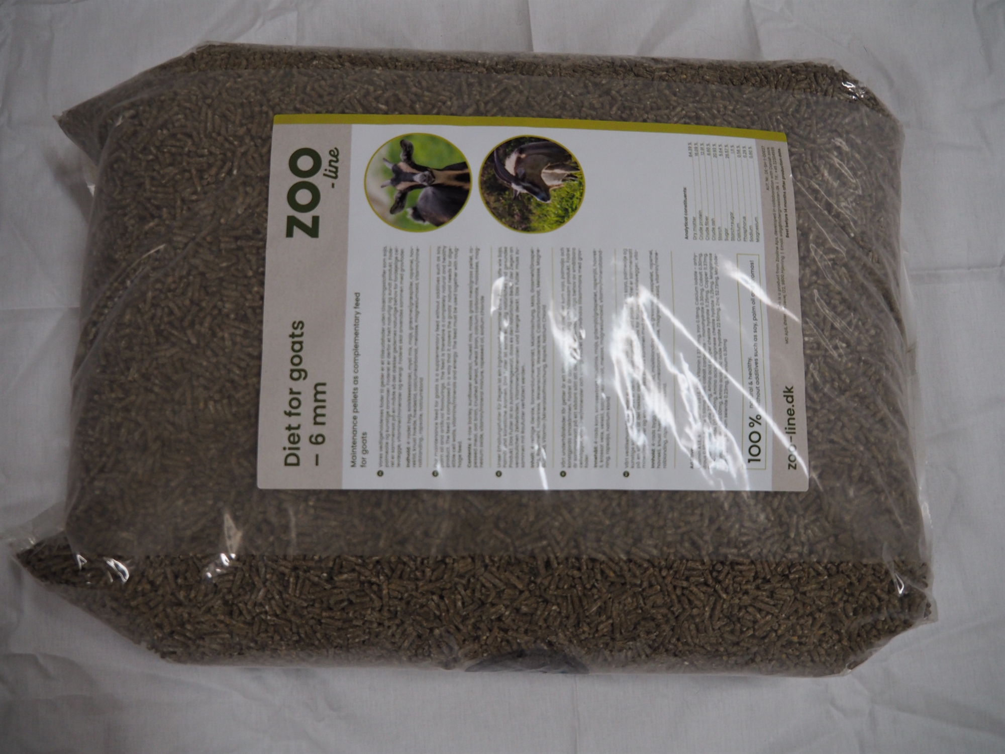 Zoo-Line, foder til geder 10 kg.